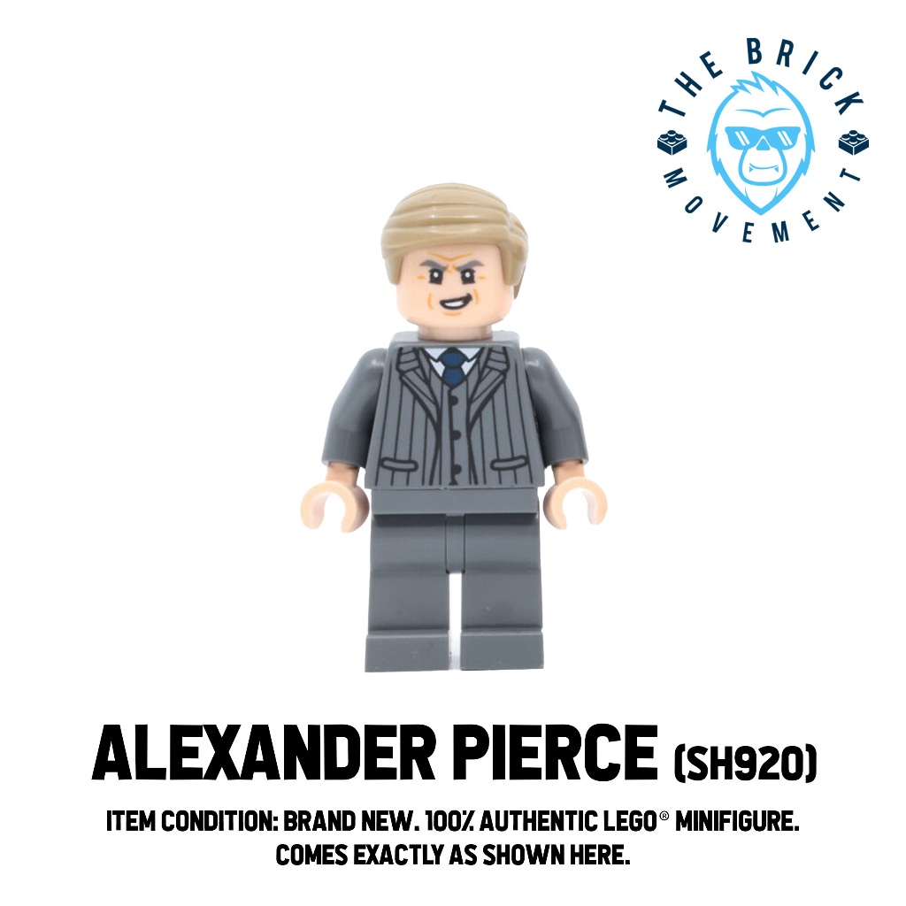 LEGO® MARVEL Alexander Pierce Minifigure | Shopee Philippines