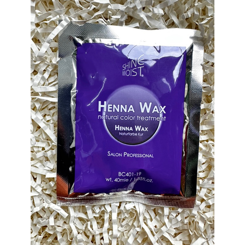 SHINE MOIST Henna Wax 40ml | Shopee Philippines