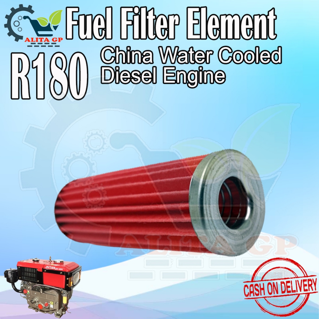 Fuel Filter Element R175 R180 Water Cooled Diesel Engine | Shopee ...
