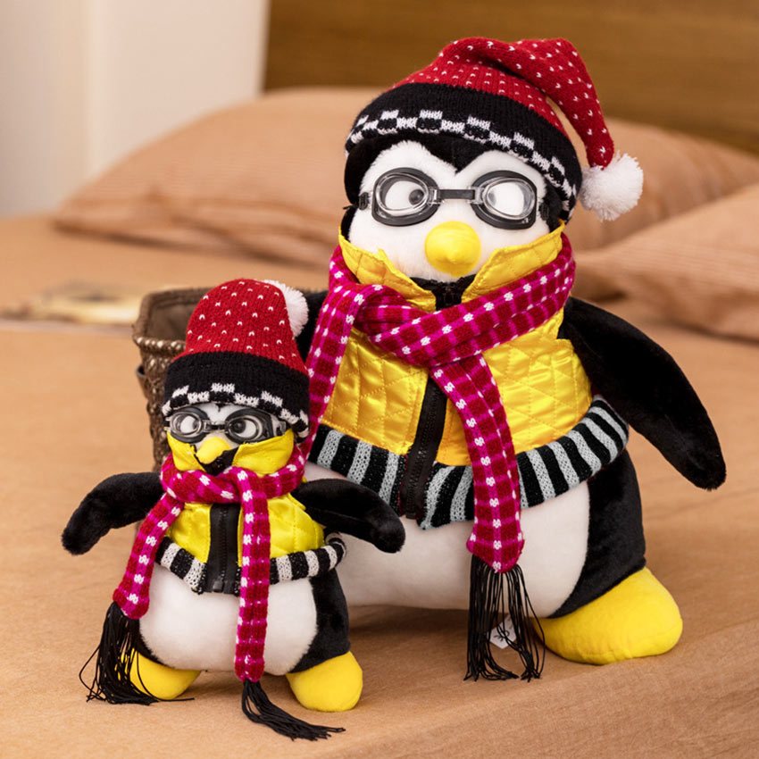 【Fast Delivery】 25/45cm Friends Hugsy Plush Doll Joey's Friend Penguin ...