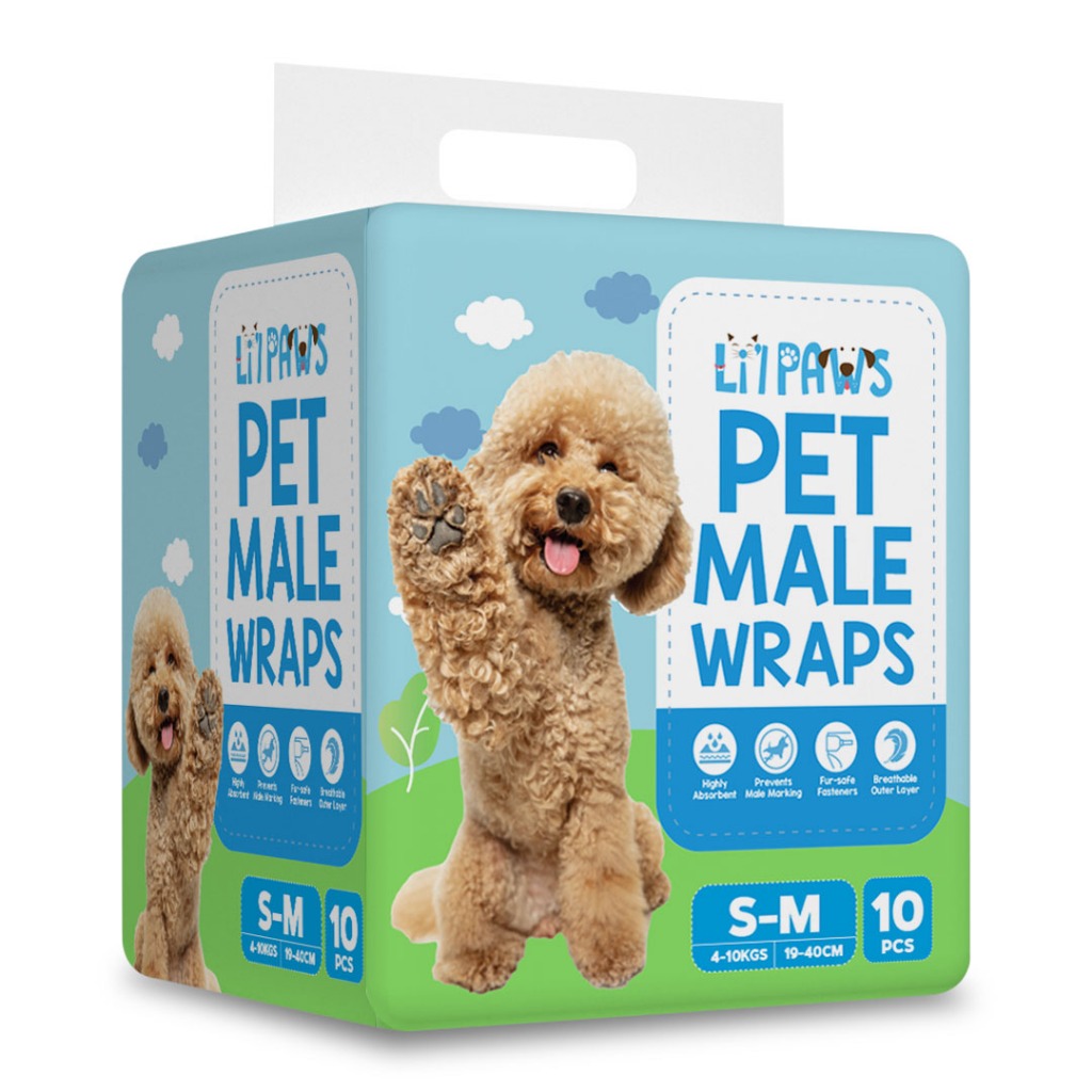 Lil Paws Male Wraps 10’s per pack | Shopee Philippines