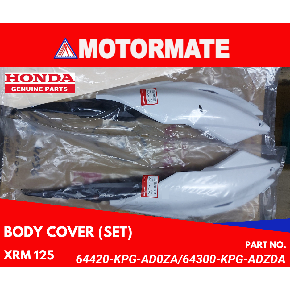 Cover Body Set XRM 125 White Honda Original 64420/64410-KPY-A00ZA ...