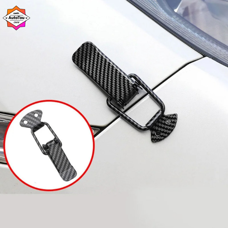 Car Bumper clip Accessories Carbon Fiber Auto Front Rear Lip Bumpers ...