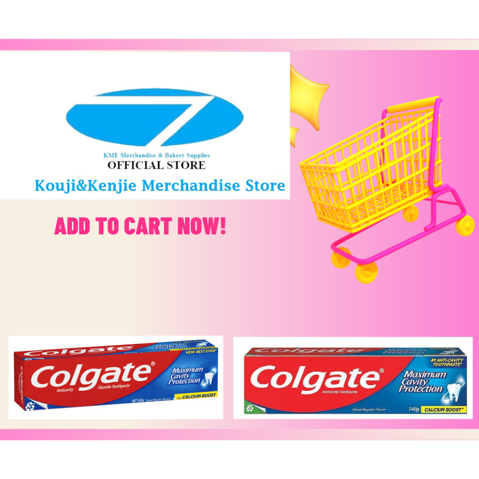 Colgate Maximum Cavity Protection Toothpaste 140g | Shopee Philippines