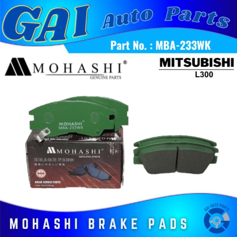MITSUBISHI Brake Disc Pads fo PAJERO DIESSEL 1984-1994 L200 1990-1997 ...