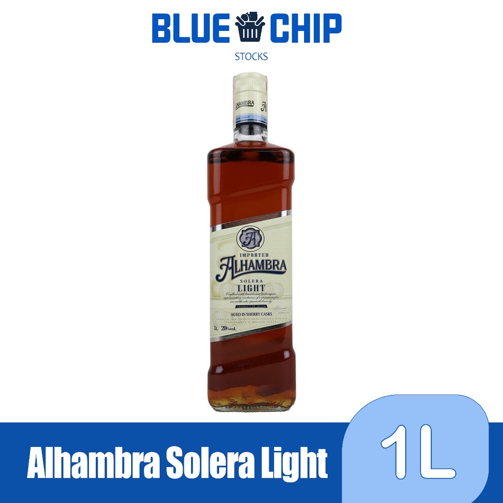 BlueChipsStocks Alhambra Solera Light 1L | Shopee Philippines