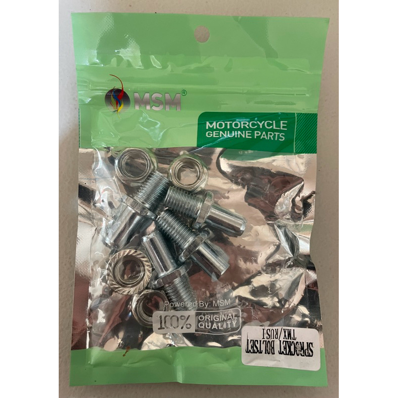 Sprocket Bolt Set (Wholesale Price) | Shopee Philippines