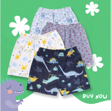 *Boys Assorted short 1-4 years old pangbahay cotton short 5pieces for ...