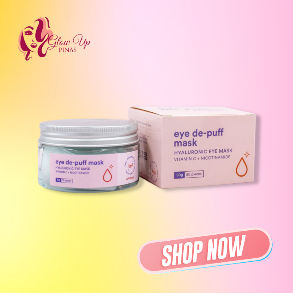 Original 100% Effective New Puff and Bloom Eye De-Puff Mask Hyaluronic ...