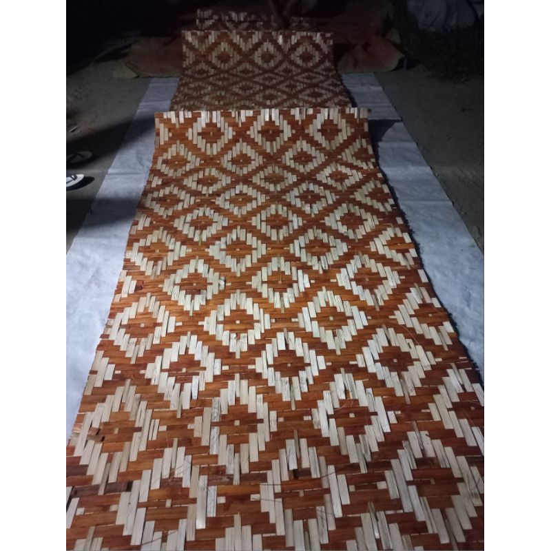 Sawali/Amakan Real Native Bamboo Wall Diamond Design 7pcs.set size:4×8 ...