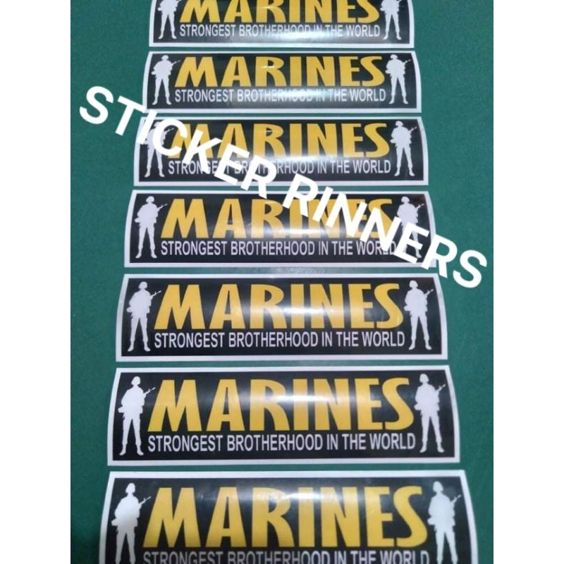 MRINES BROTHERHOOD STICKERS | Shopee Philippines