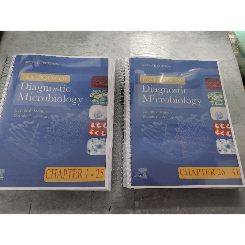 Textbook of Diagnostic Microbiology 7th Edition by Connie Mahon (80GSM ...
