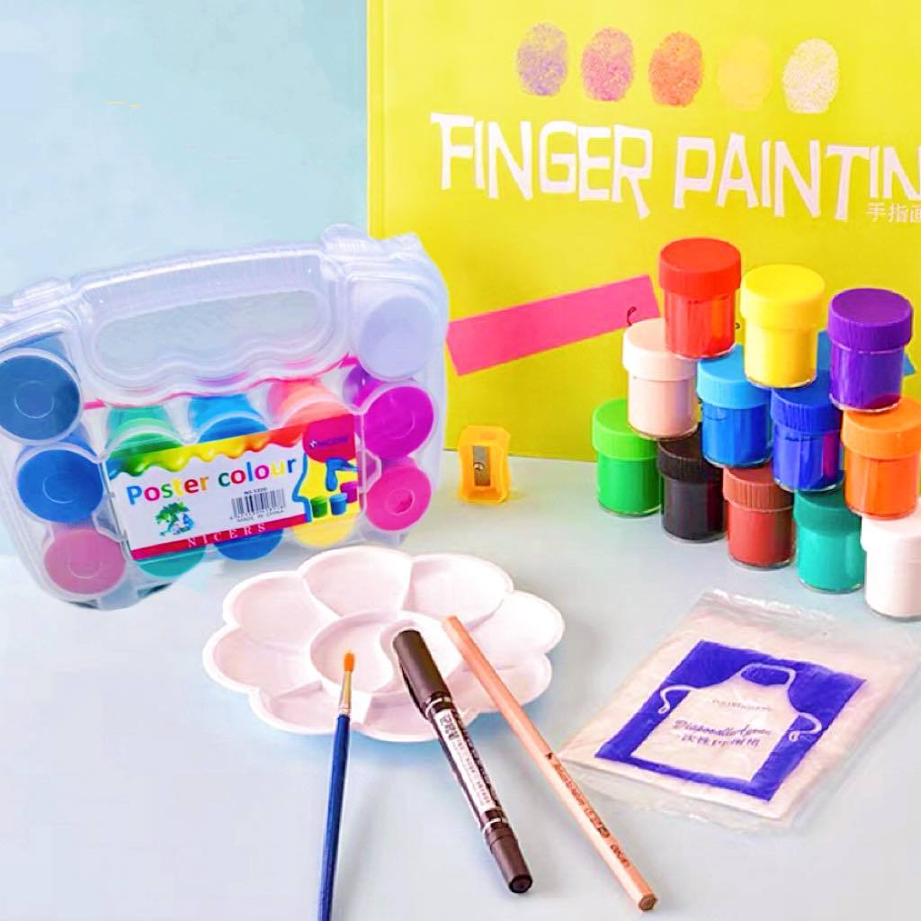 Poster Paint in Plastic Casing 20mL Assorted 12 Colors Random Brand ...