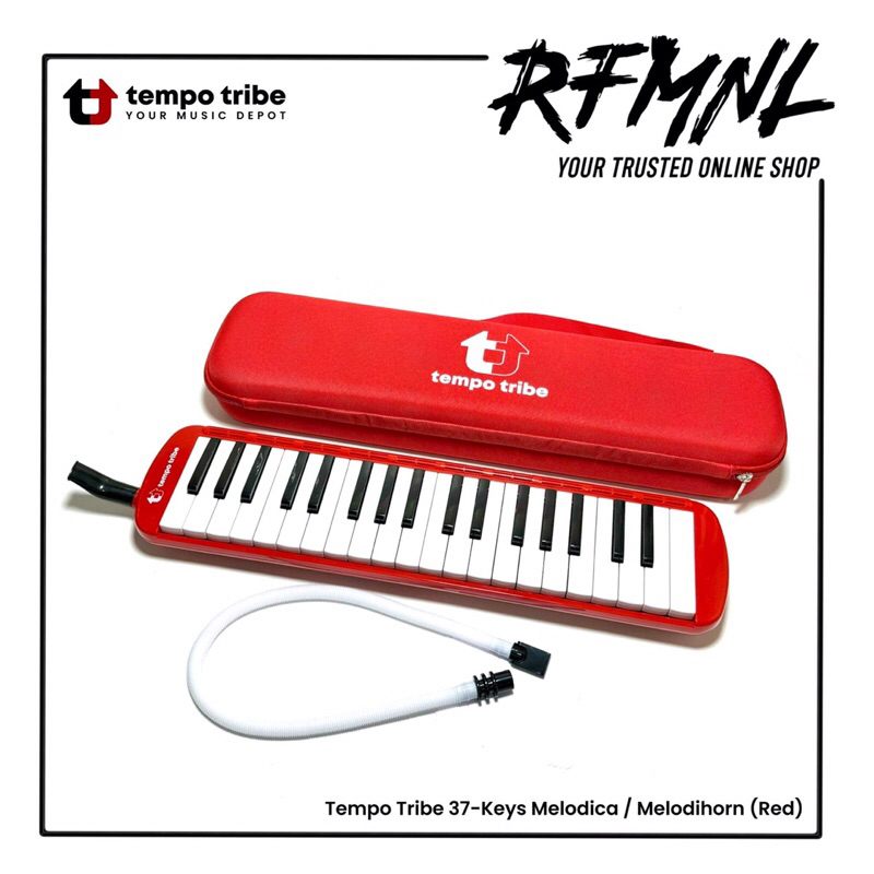 Tempo Tribe 37-Keys Melodica / Melodihorn (Red) | Shopee Philippines