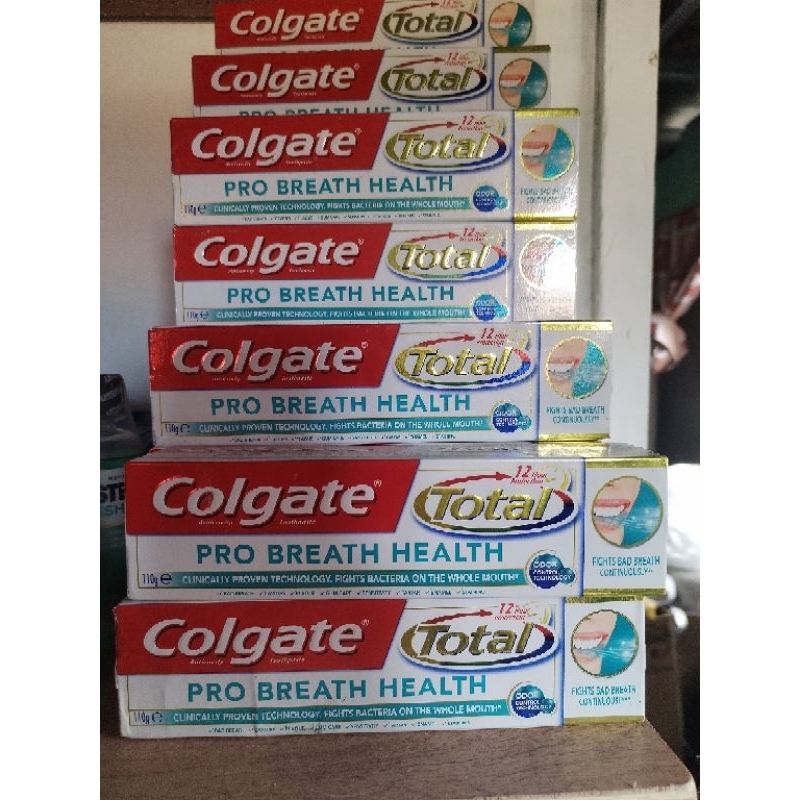 Colgate total pro breath health 110g | Shopee Philippines