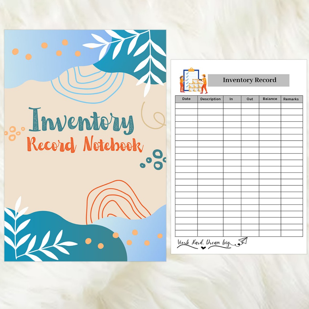 INVENTORY RECORD BOOK A5 SIZE 20PAGES | Shopee Philippines