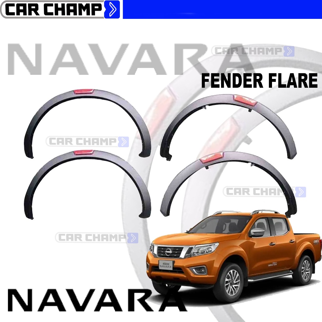 Nissan Navara NP300 2021 to 2024 OEM Fender Flare WITH REFLECTOR SLIM ...