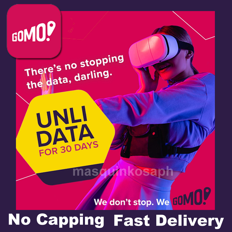 GOMO SIM 30 Days Unlimited Data | Shopee Philippines