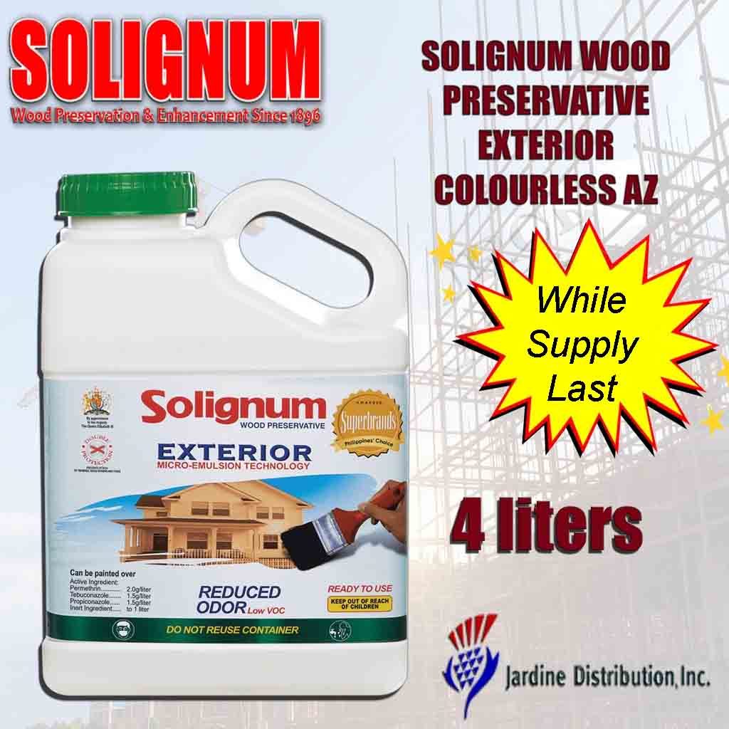 Solignum Wood Preservative Exterior Micro-Emulsion Technology Anti-Anay ...