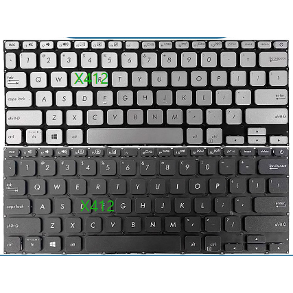 LAPTOP KEYBOARD FOR ASUS Vivobook X412 A412 X412F X412FA X412U A412D ...