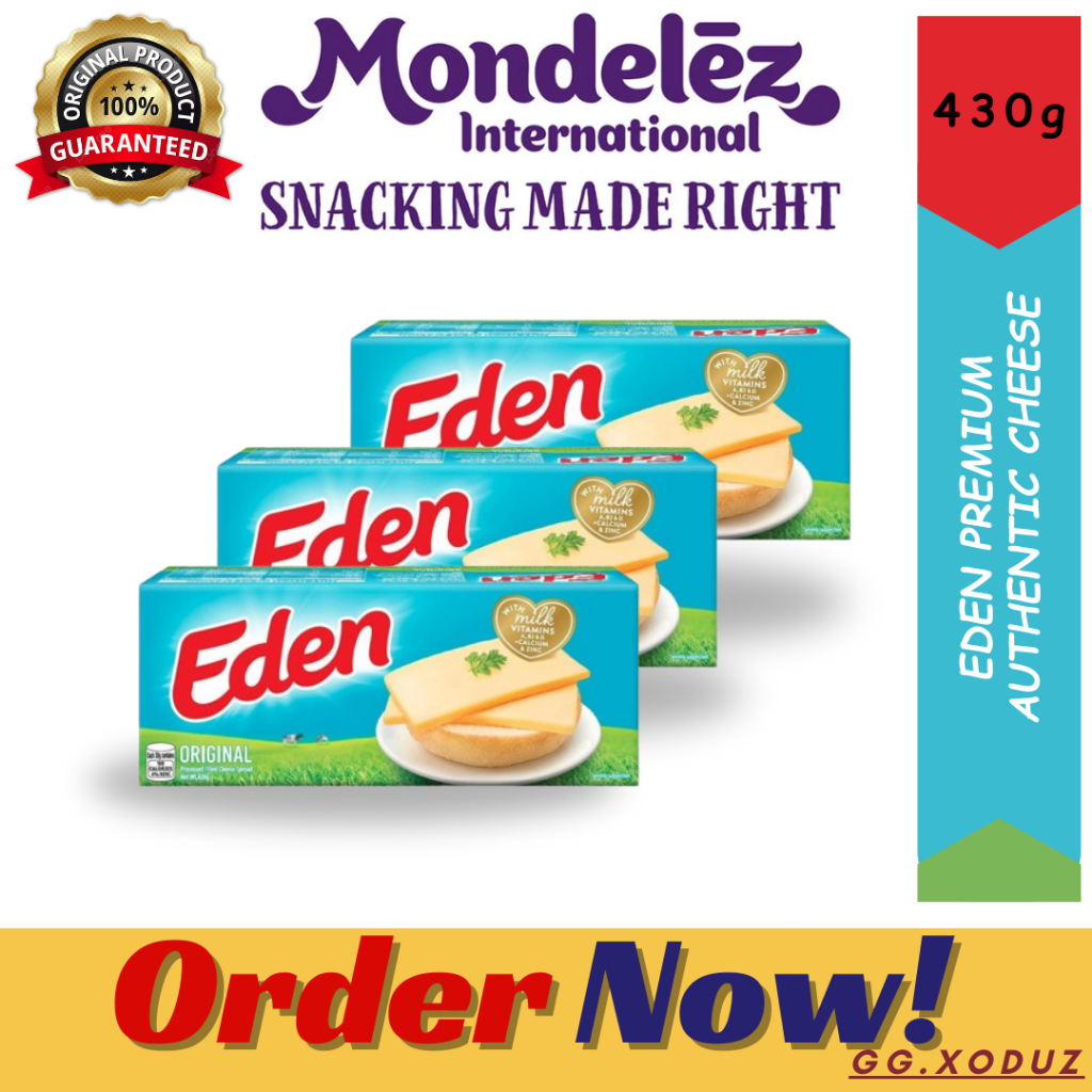 Eden Premium Authentic Cheese 430g BIG BOX | Shopee Philippines