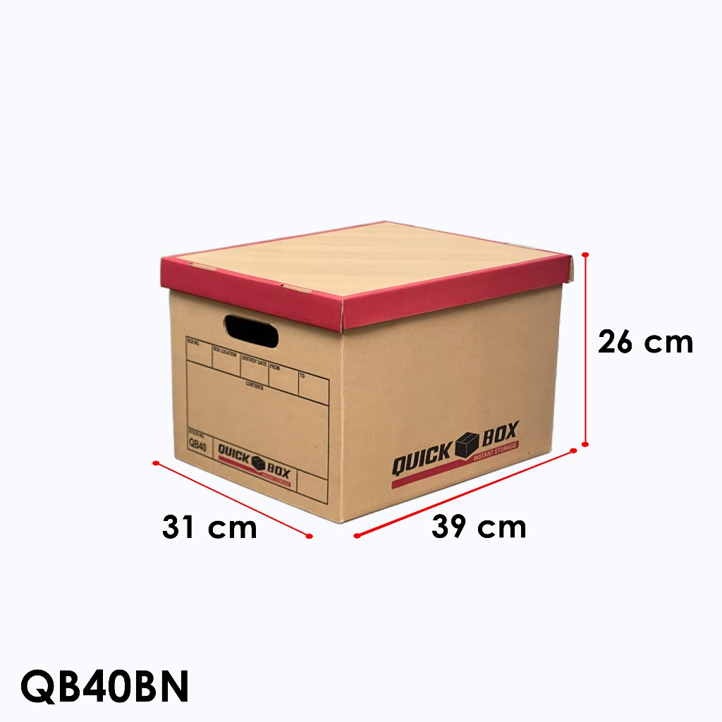 QuickBox Record Storage Box (3 or 5pcs/Pack) | Shopee Philippines