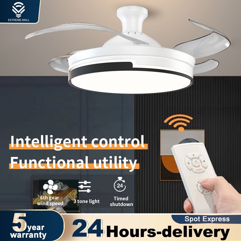 Lighted Fan Light Ceiling Fan Light Invisible Fan Light AC Motor 5 ...