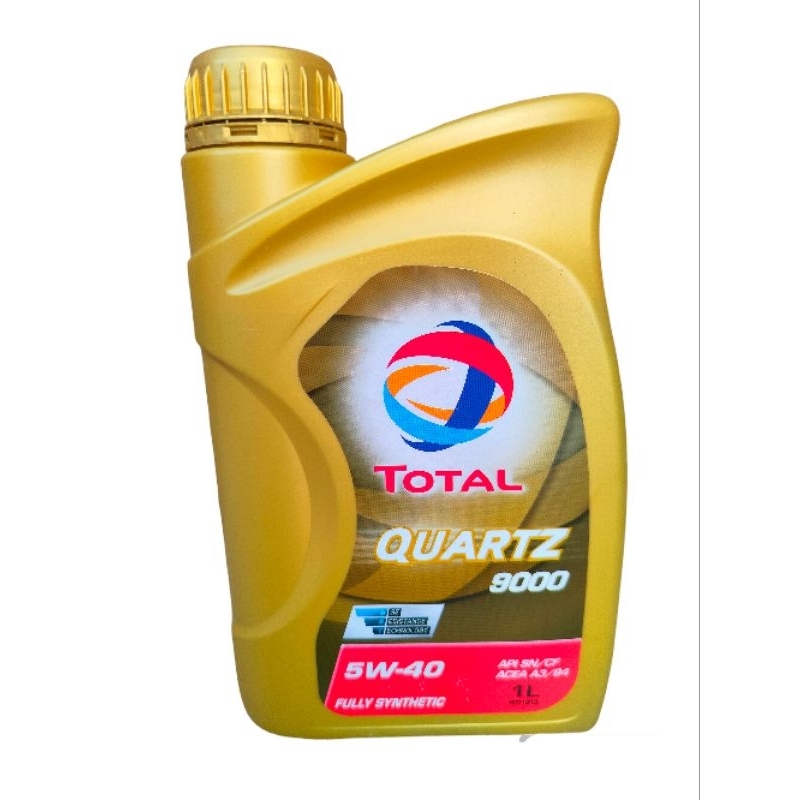 TOTAL QUARTZ Diesel Engine Oil Fulley Synthetic (5w-40) 1Liter | Shopee ...