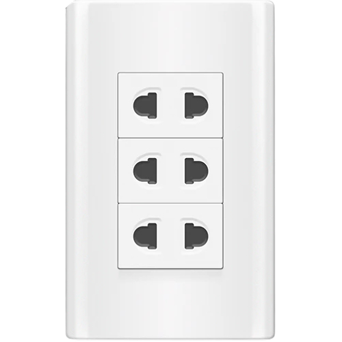 Royu PLANO SERIES (WHITE) 1,2,3 Gang Switch Outlet, Duplex Aircon ...