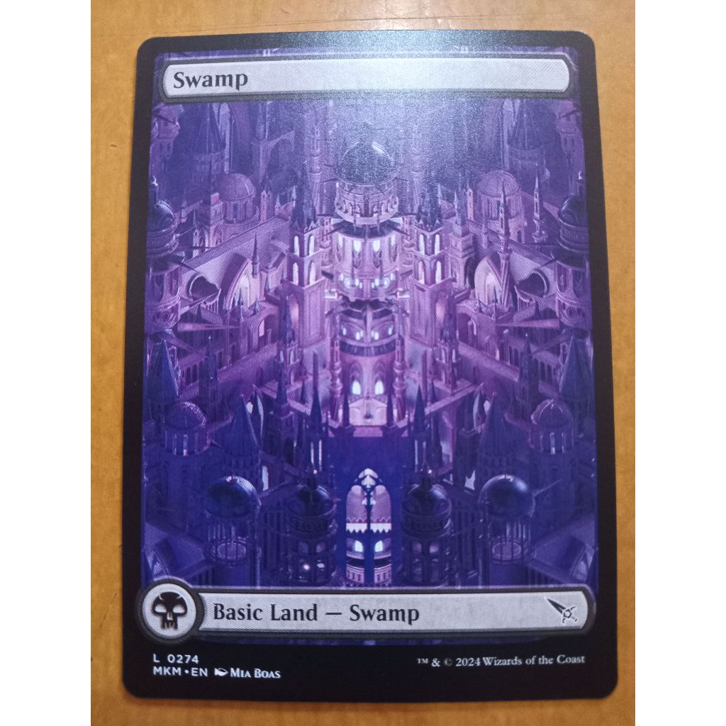 MTG Swamp (274) Full Art Land Murders at Karlov Manor MKM Magic the ...