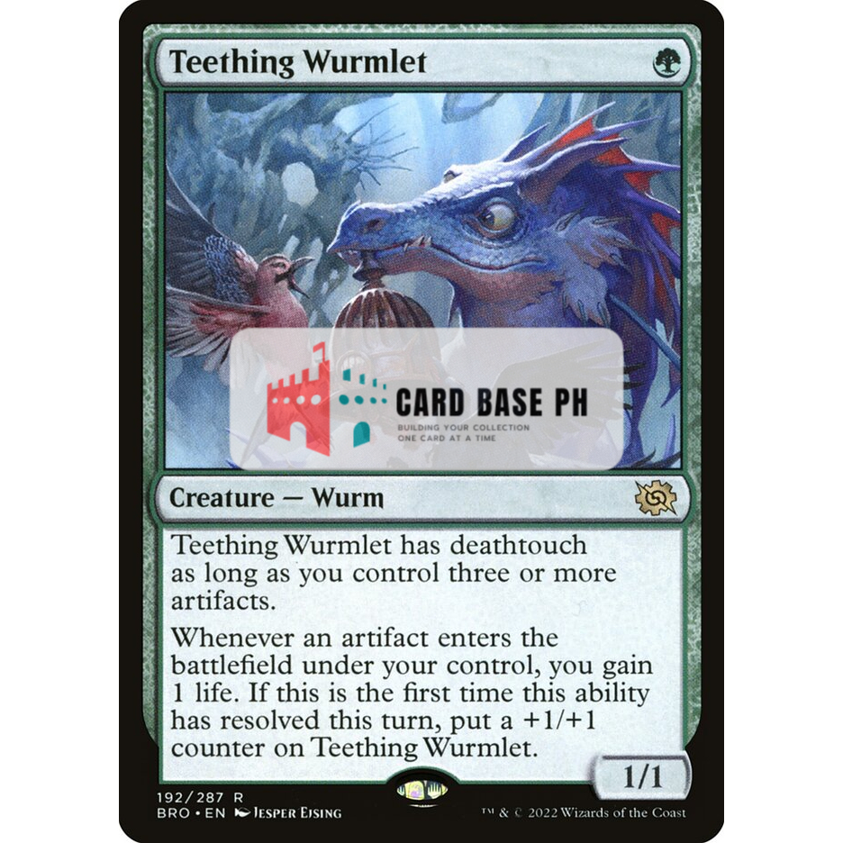 Teething Wurmlet - Magic the Gathering Trading Card | Shopee Philippines