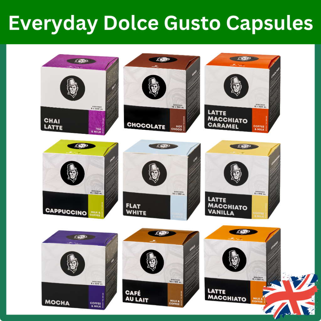 Everyday Dolce Gusto Compatible Capsules | Dolce Gusto Compatible Only ...