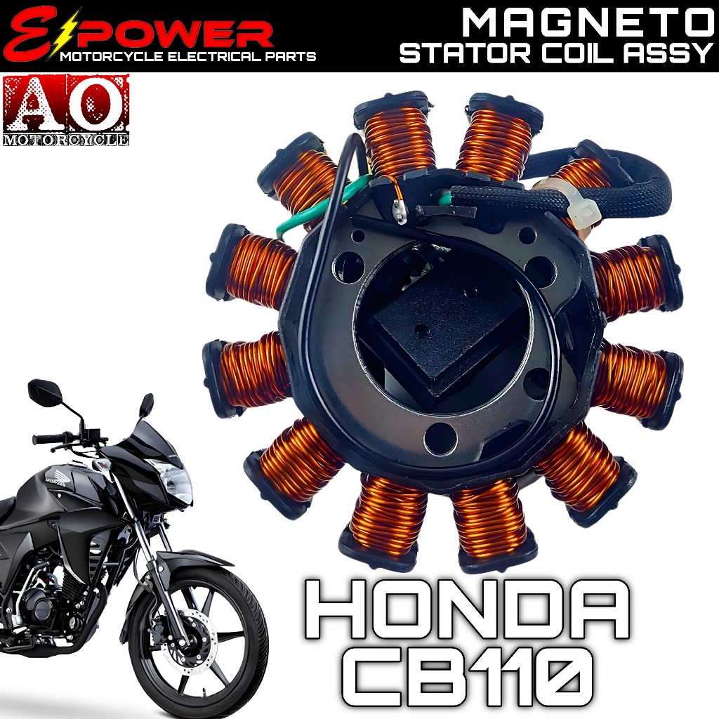 E POWER Stator Coil Assembly for HONDA CB110 - Cash On Delivery ...