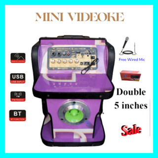 New Model Mini Videoke Machine SMALL size(Assorted Design) Super Heavy ...