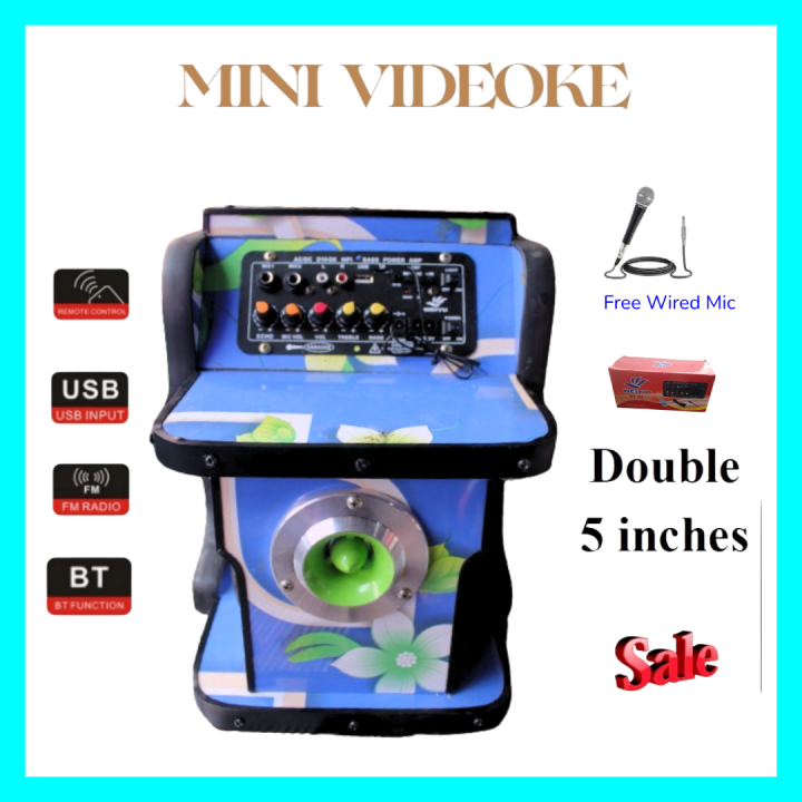 New Style weiyu Mini Videoke Machine 5 Inches Karaoke Set For Home ...