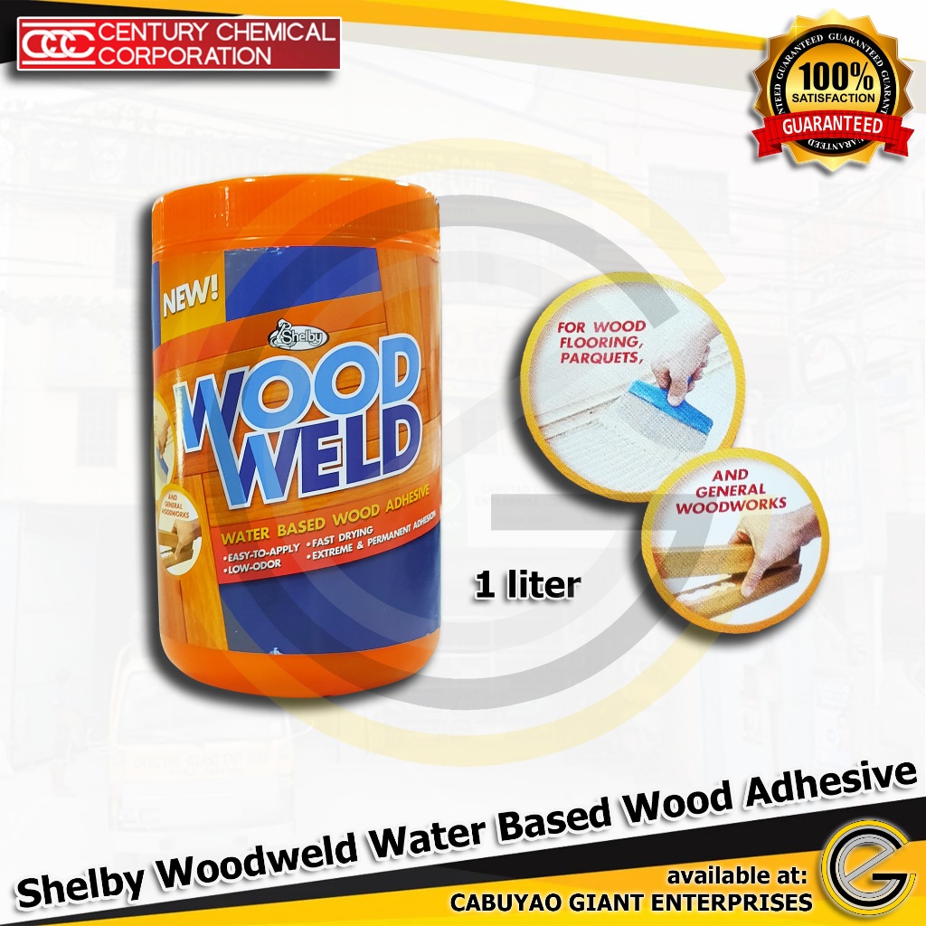 Shelby Woodweld Water Based Wood Adhesive 1 liter | Shopee Philippines