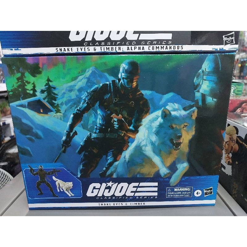 Hasbro GI Joe Classified Snake Eyes with Timber | Shopee Philippines