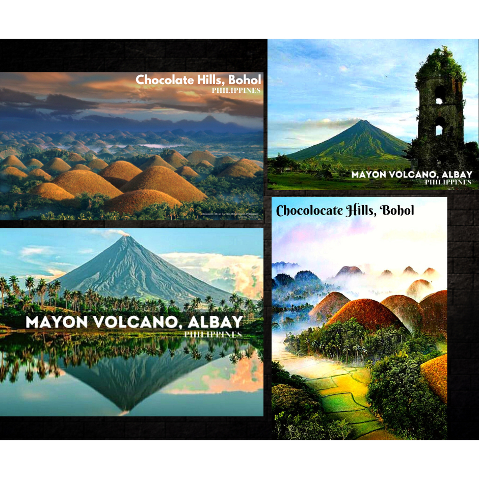 BOHOL MAYON ALBAY DESIGN RUBBER REF MAGNET | Shopee Philippines