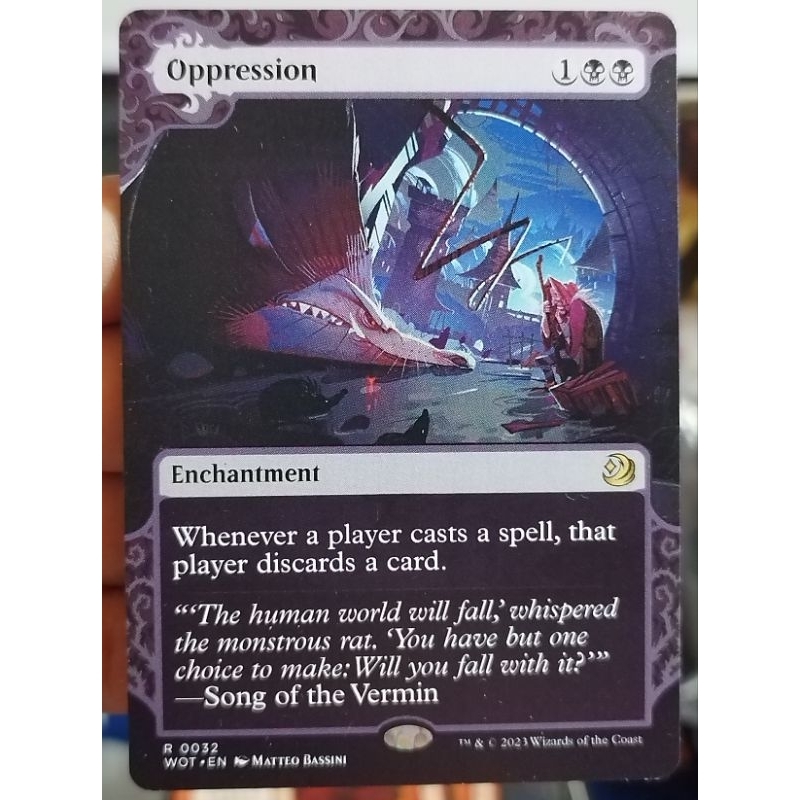 Oppression (Magic the gathering) | Shopee Philippines