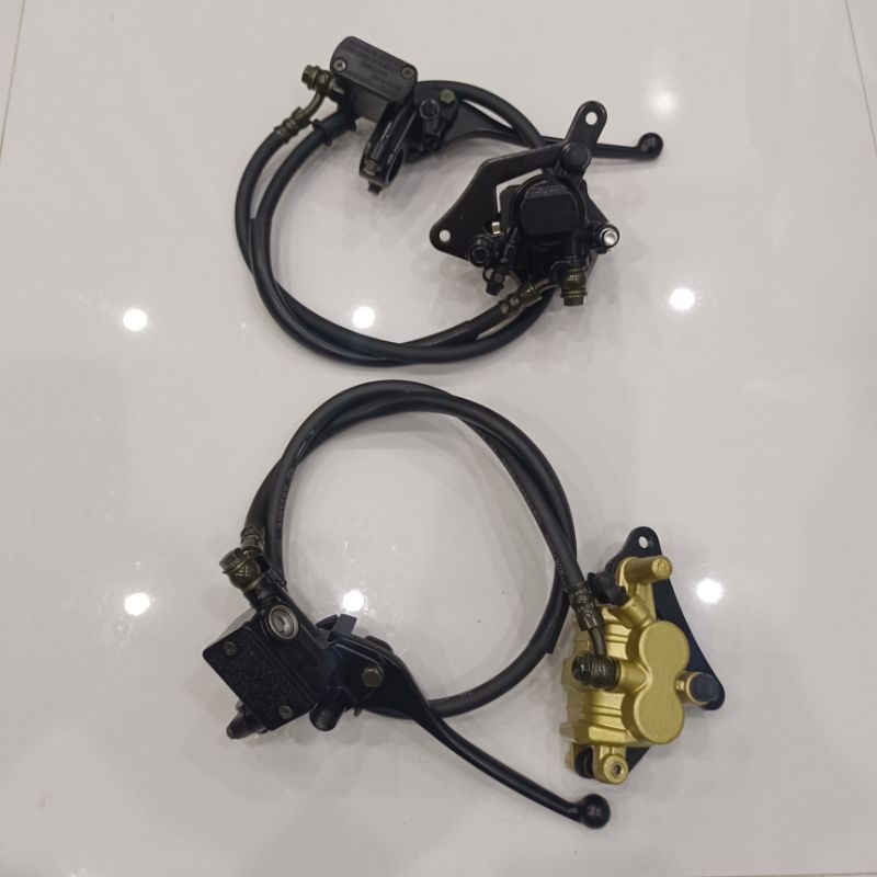 BRAKE MASTER CALIPER ASSY FOR XRM110/125 (front) | Shopee Philippines