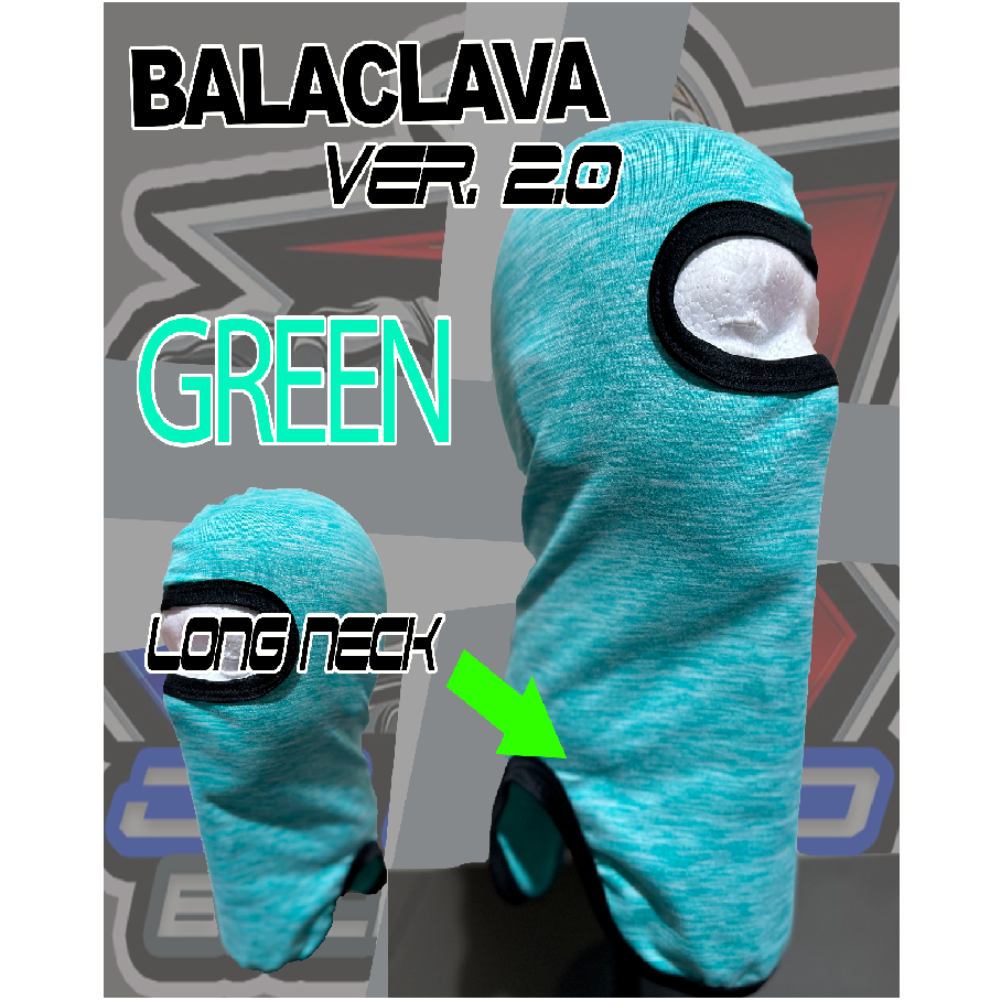 Balaclava ver 2.0 full face Helmets with foam Anti-Pollution Anti-Dusk ...