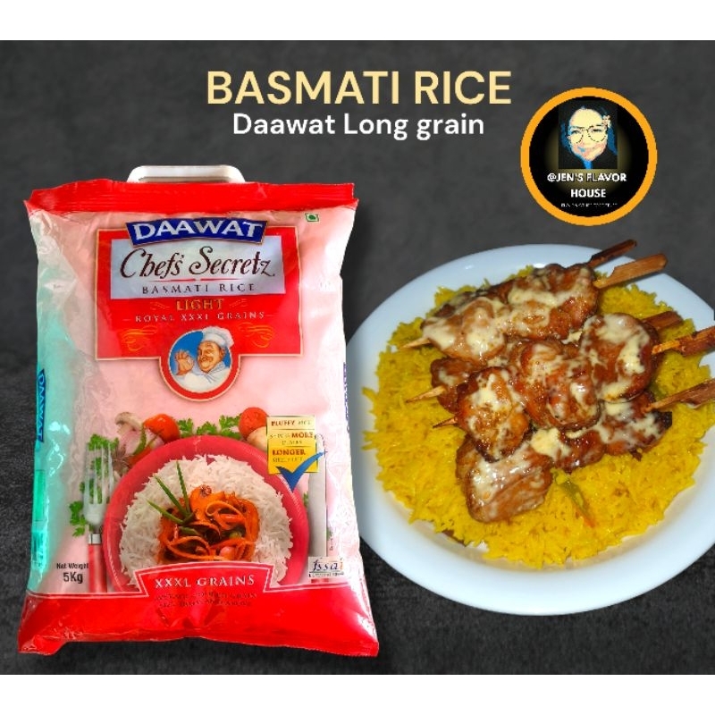 Daawat Basmati Rice XXXL long grain 5kg | Shopee Philippines