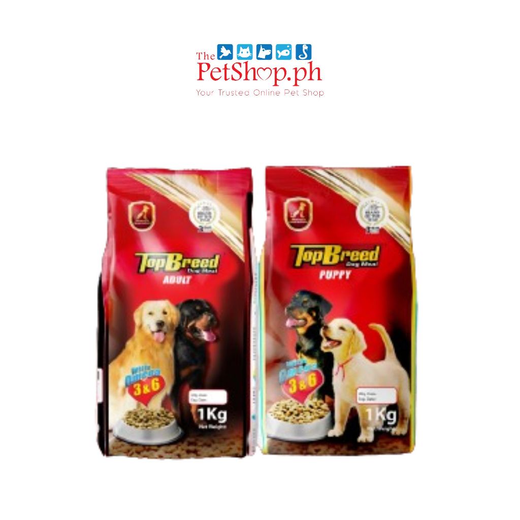 Top Breed 1kg - Adult & Puppy | Shopee Philippines