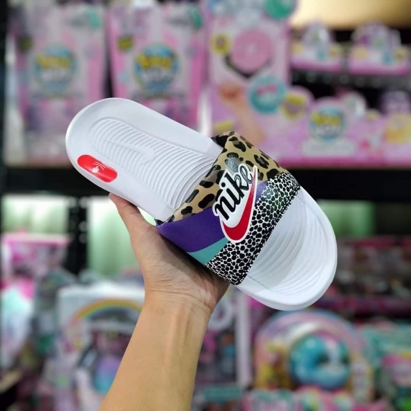 Nike womens victori one slide print (US6/23cm) | Shopee Philippines