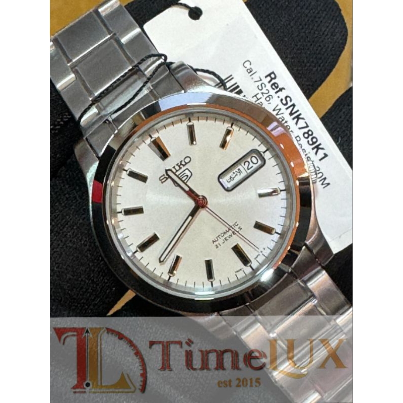 SEIKO AUTOMATIC MEN'S SILVER SNK789K1 | Shopee Philippines