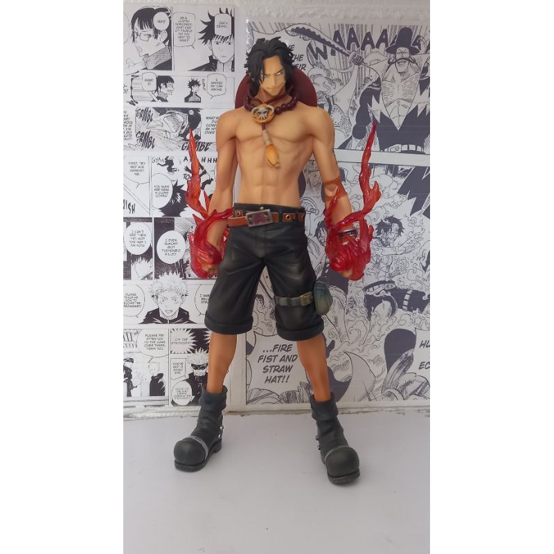 One Piece Banpresto Master Star Piece [MSP] Portgas.D.Ace (Authentic ...