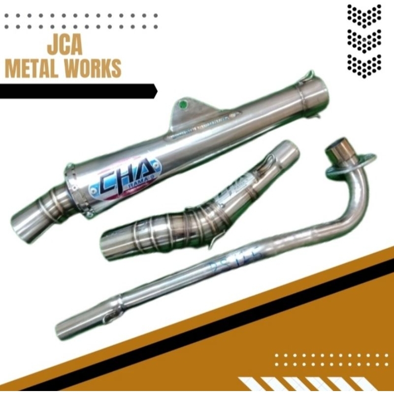 CHA RAMA OPEN PIPE SCREEN TYPE (silver) | Shopee Philippines