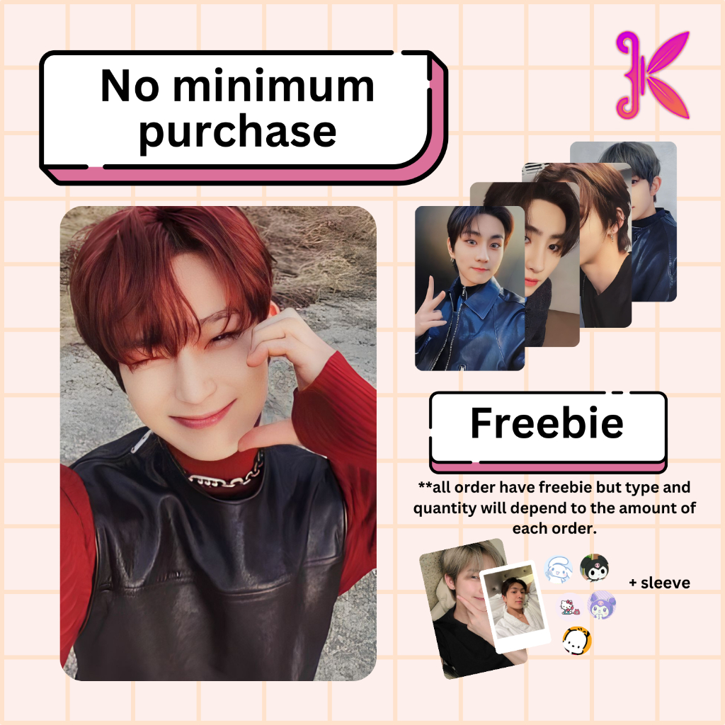 Enha Dark Blood Dear My Muse Unofficial Fanmade Photocard | Shopee ...