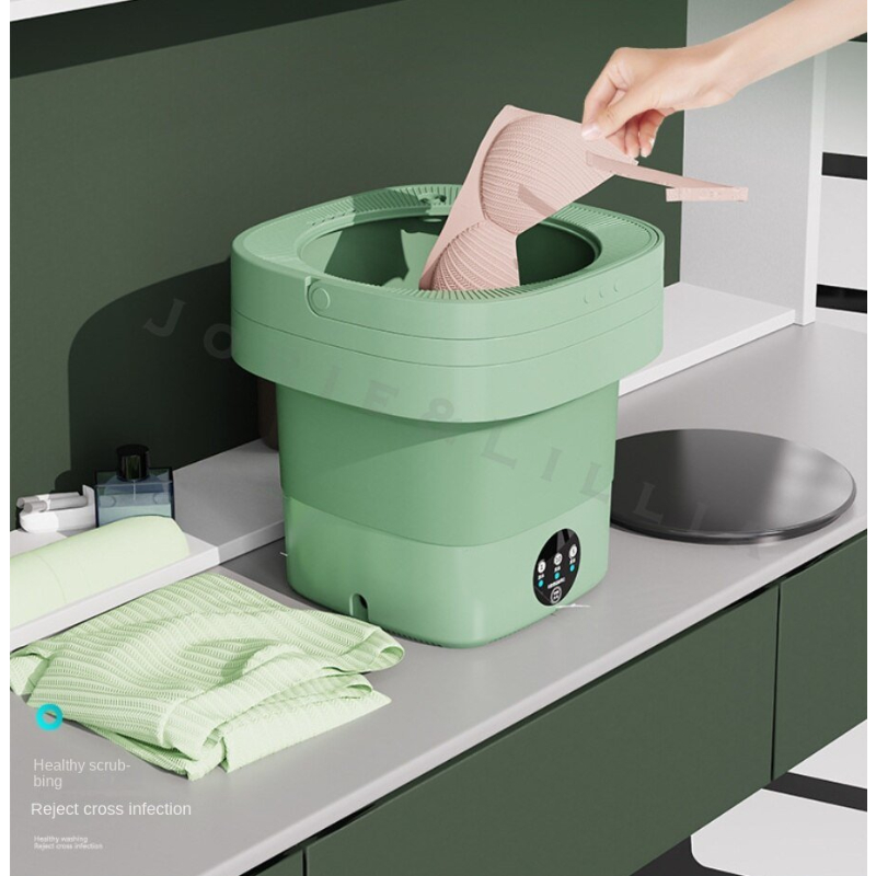 COD Folding Underwear Washing Machine 8L Mini Special Washing Machine ...