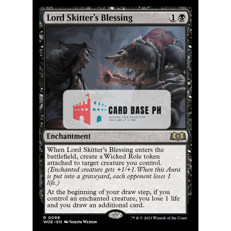Lord Skitter's Blessing - Magic the Gathering Trading Card | Shopee ...